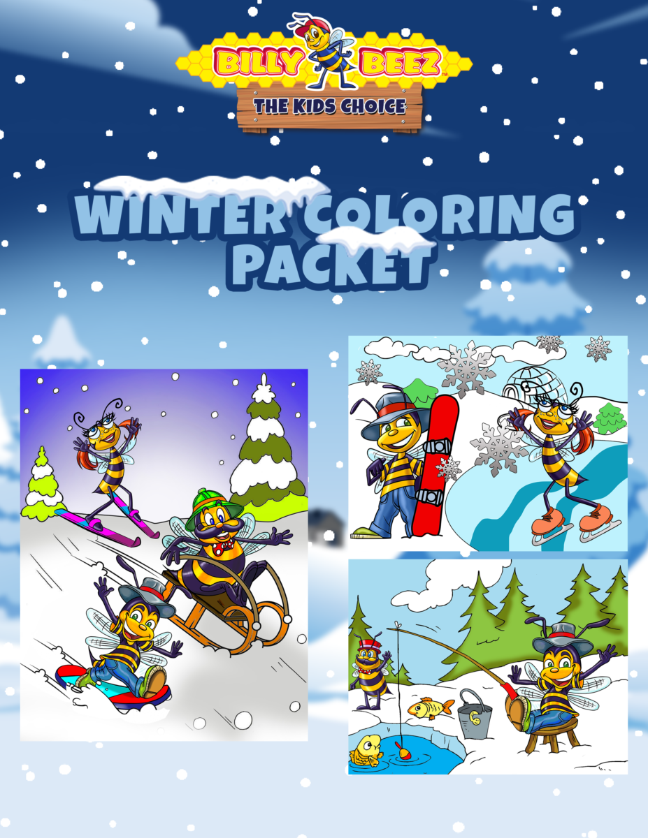 Billy's Coloring Packets - Billy BeezBilly Beez